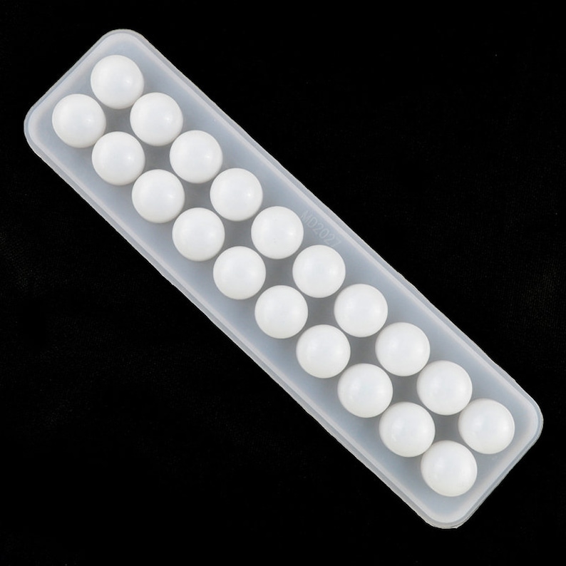 Flat Spherical Mold-round Ball Silicone Mold-universe Ball - Etsy