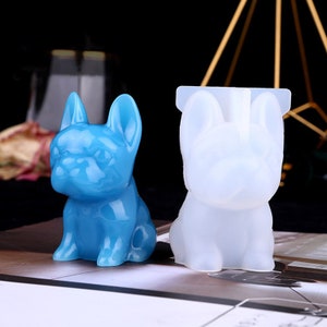 Cool French Bulldog Silicone Mold-bulldog Dog Resin Mold-bulldog ...