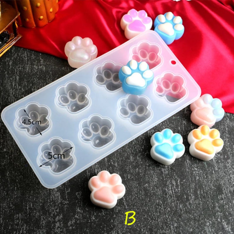 Cat Claw Silicone Mold-cat Paw Mold-animal Paw Print Resin - Etsy