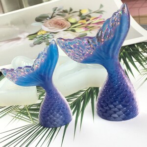 Mermaid Fish Tail Mold-beautiful Fish Tail Resin Mold-fish Tail ...