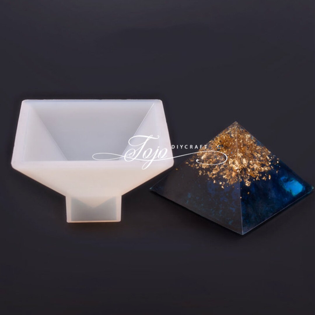 Large Orgonite Pyramid Mold-pyramid Silicone Mold-orgone Pyramid Mold ...