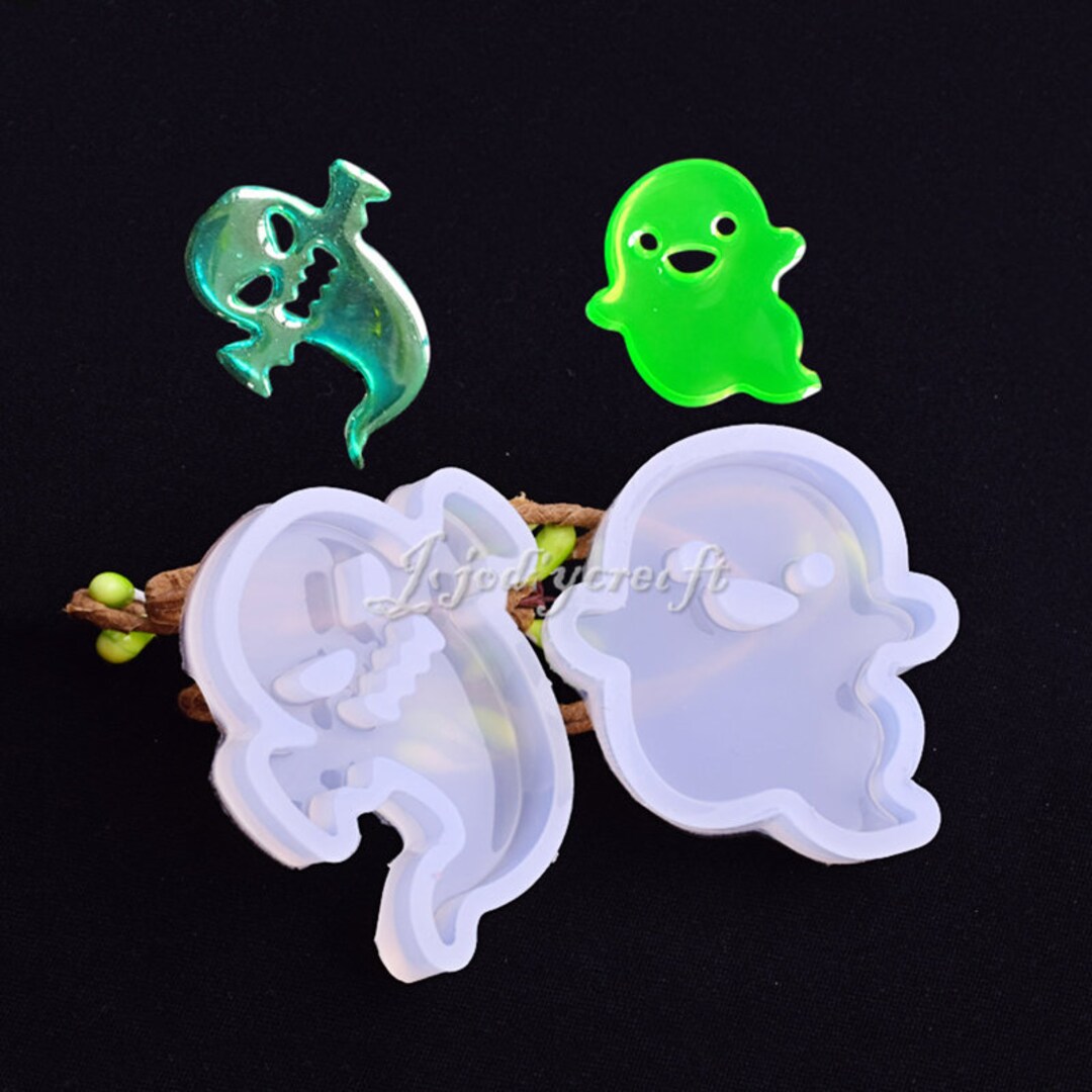 Devil Ghost Silicone Mold-halloween Ghost Resin Mold-cute Elf Mold-uv ...