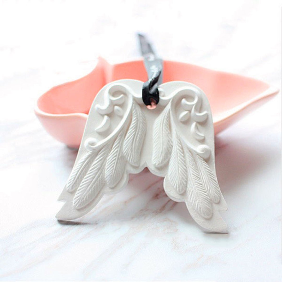Feather Pendant Silicone Mold-fashion Feather Wings Mold-angel Wings ...