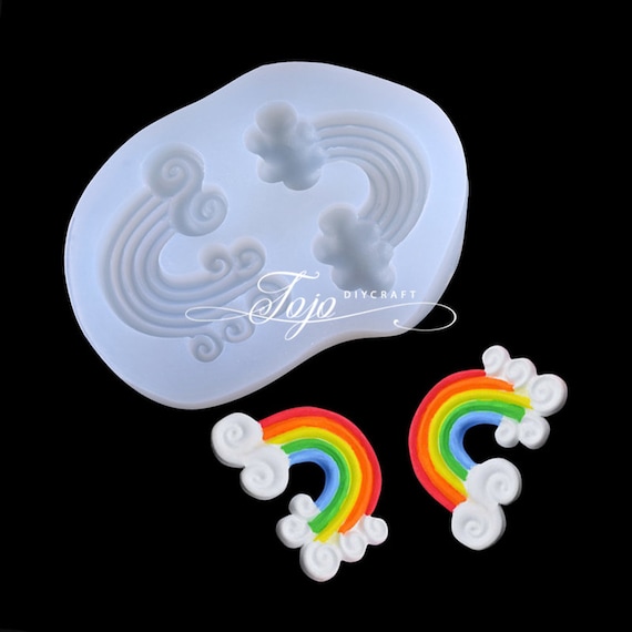 Rainbow Cloud Mold-cloud Resin Mold-cloud Silicone Mold-cloud - Etsy