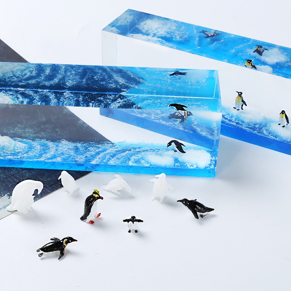 3D Penguin Filler Model-penguin Model for Silicone Mold-penguin Filling ...