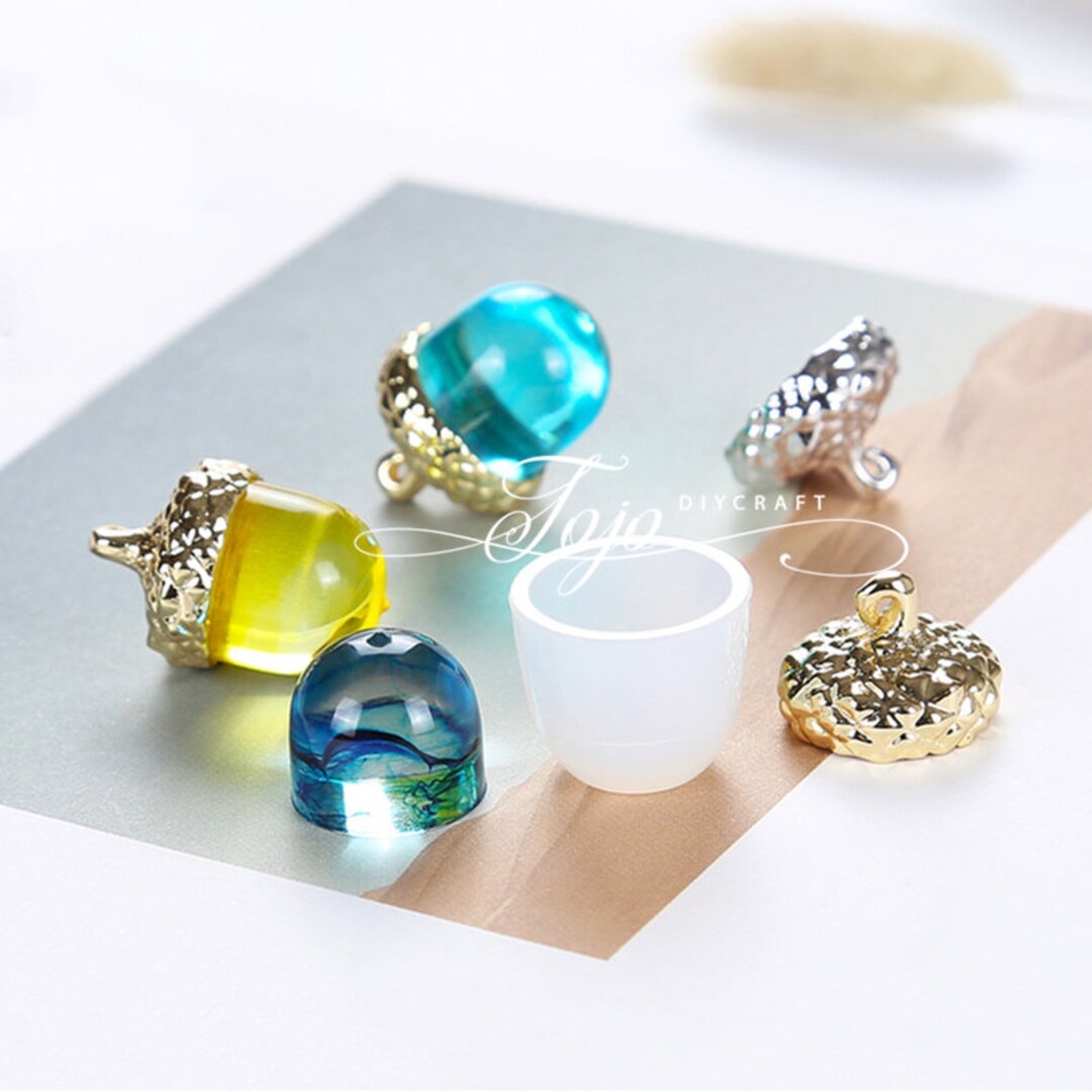 Lucky Acorn Resin Mold-acorn Silicone Mold-acorn Necklace Resin Mold ...