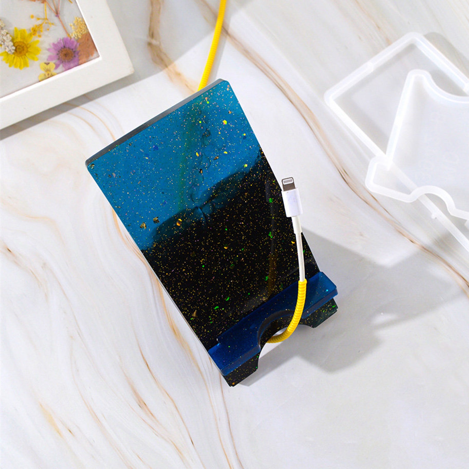 Simple Phone Stand Silicone Mold-cell Phone Stand Resin Mold-mobile ...