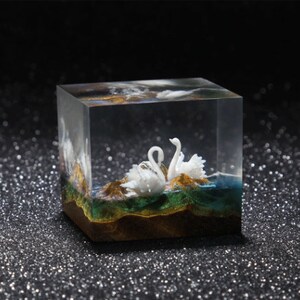 3D Swan Filler Model-swan Model for Silicone Mold-swan Filling ...