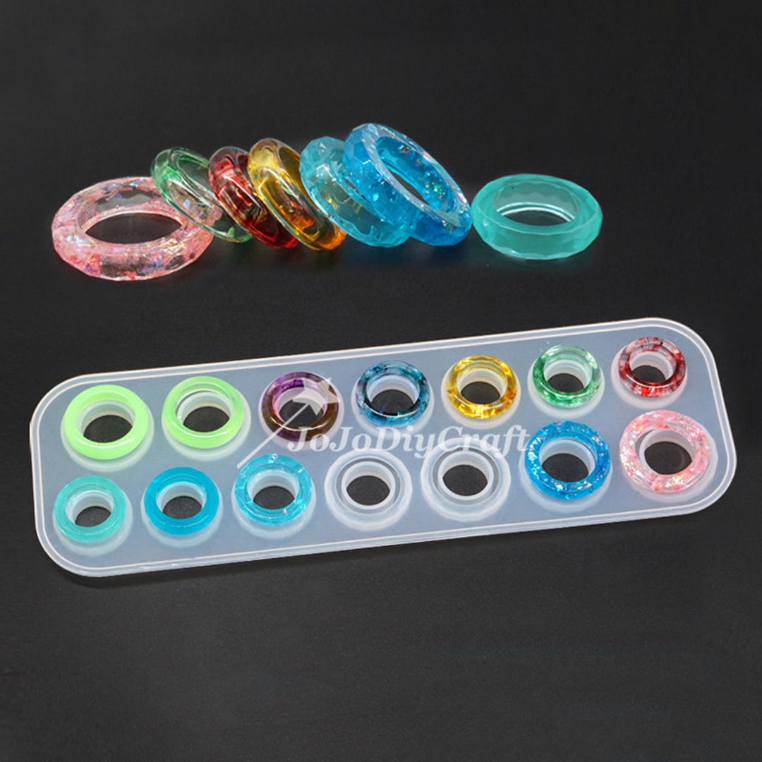 Diamond Shaped Ring Mold-simple Ring Resin Mold-silicone Ring Mold-ring ...