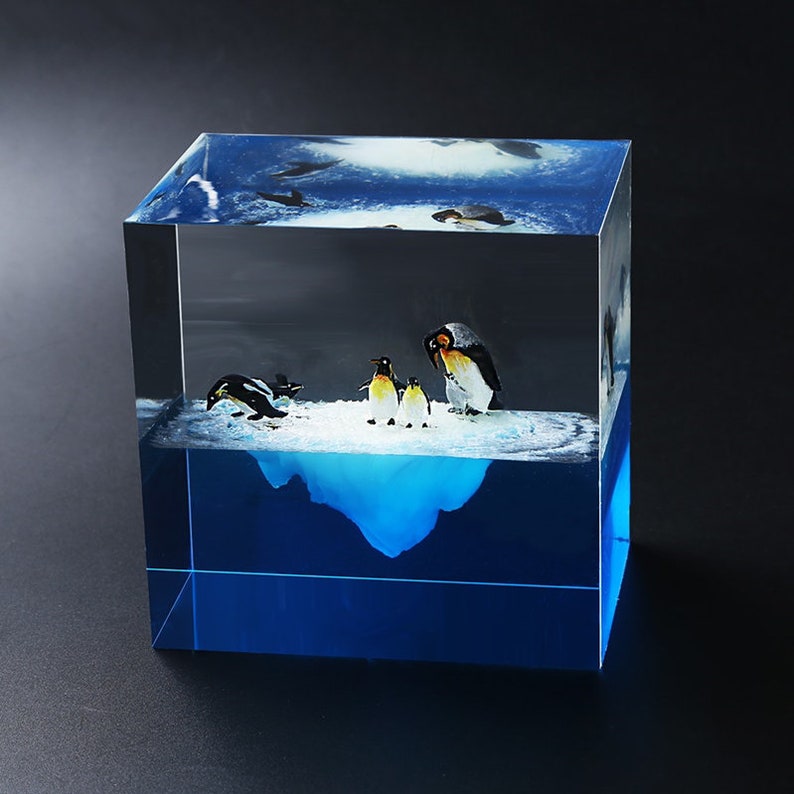 3D Penguin Filler Model-penguin Model for Silicone Mold-penguin Filling ...