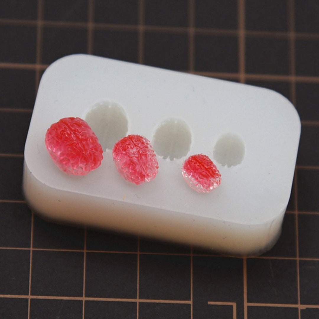 Miniature Brain Silicone Mold-human Brain Resin Mold-halloween Brain ...