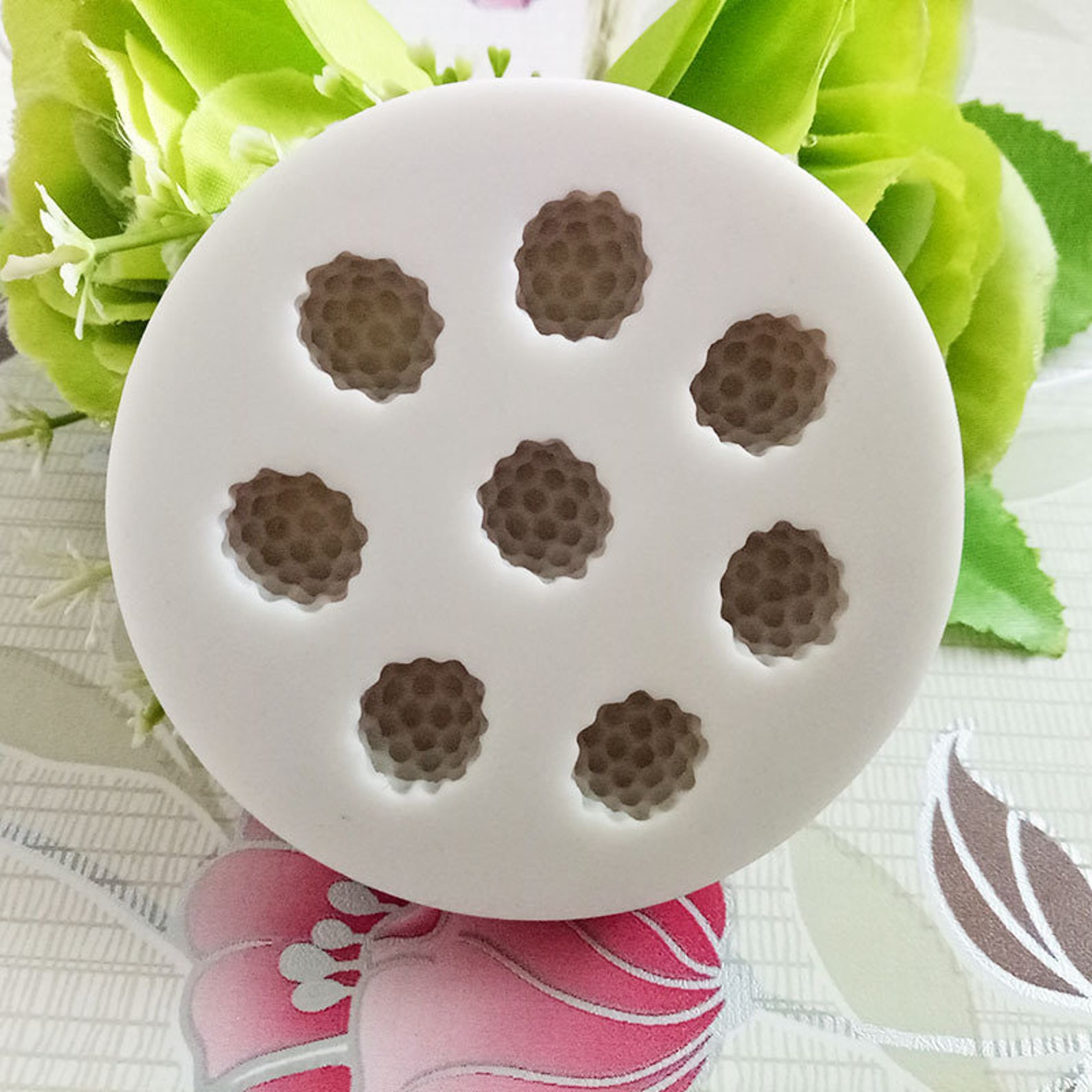 Fruit Mulberry Raspberry Silicone Mold-mini Blueberry Mold-fondant ...