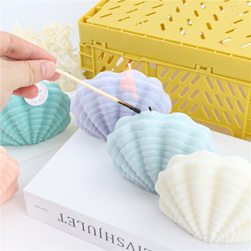 Shell Seashell Candle Mold - Etsy