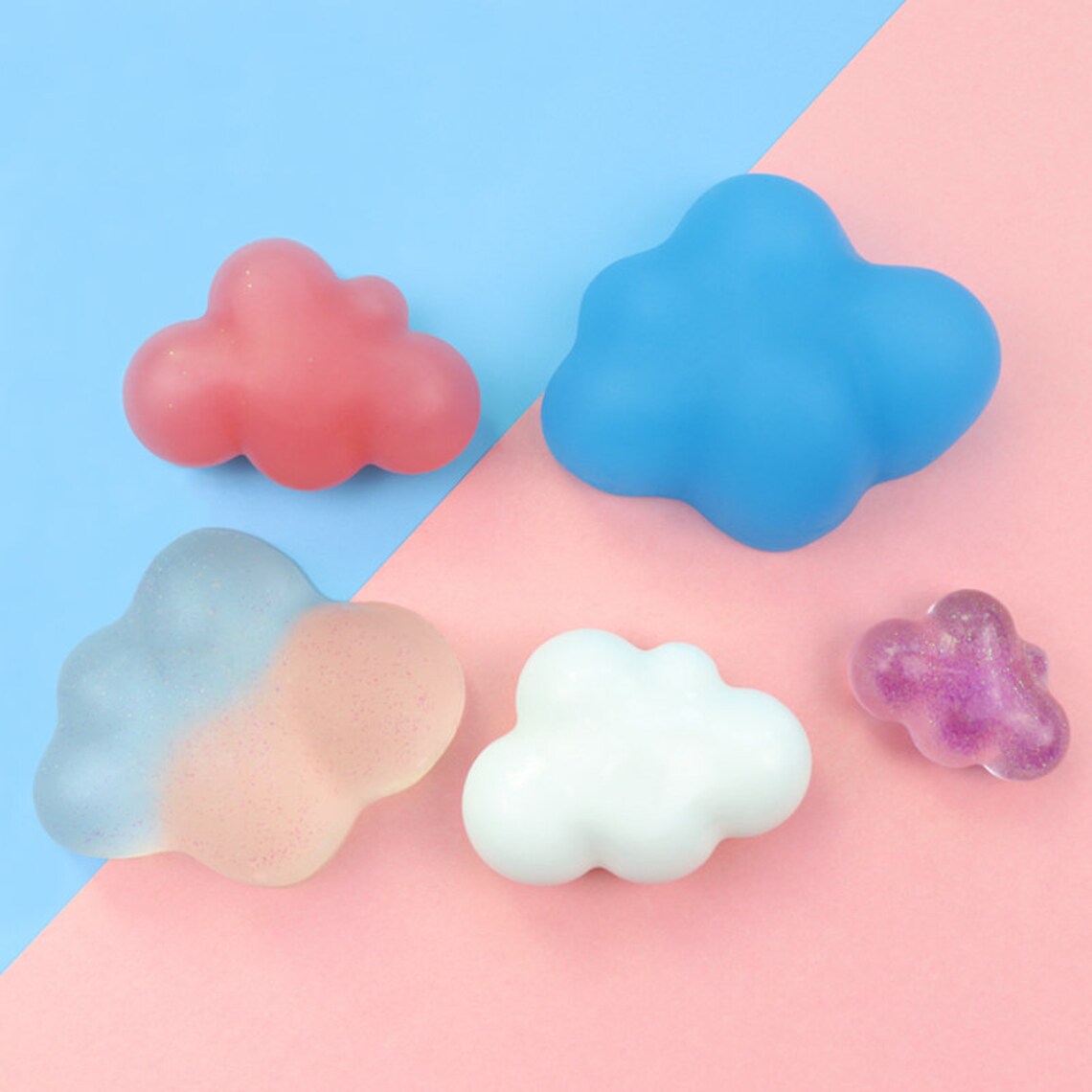 3D Cloud Silicone Mold-Colorful Clouds Resin Mold-Clouds | Etsy