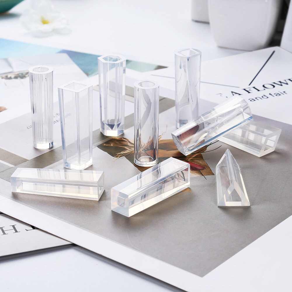 Geometric Strip Pendant Resin Mold-transparent Silicone - Etsy Canada