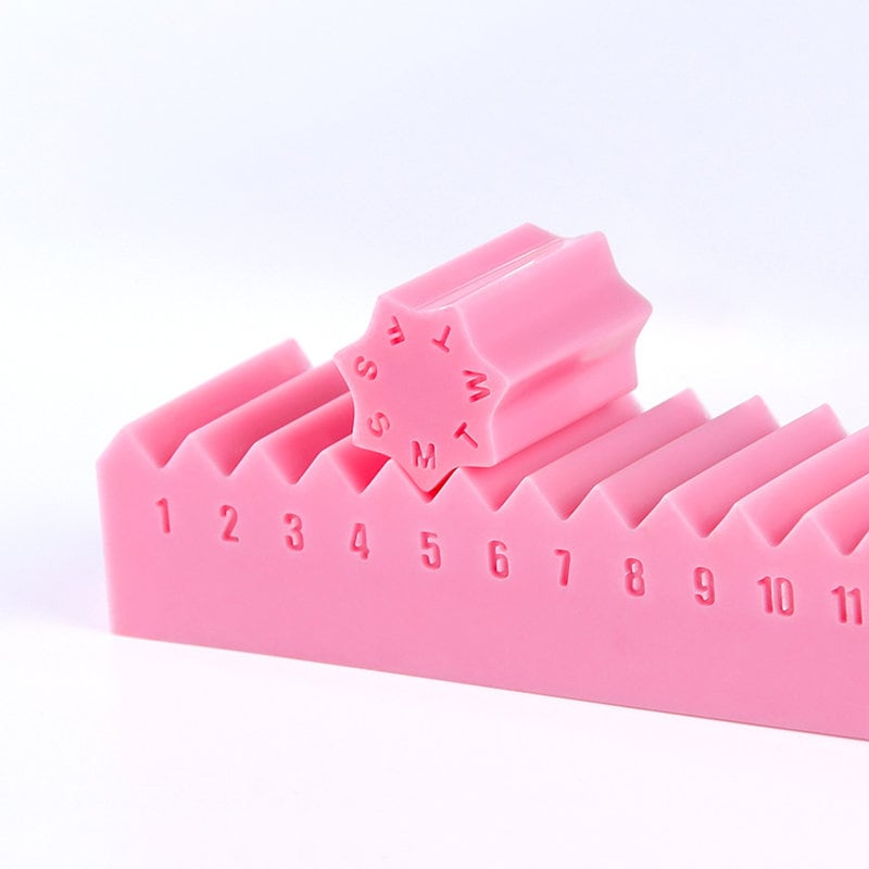 Gear Calendar Silicone Mold-holiday Calendar Resin Mold-concrete Cement ...