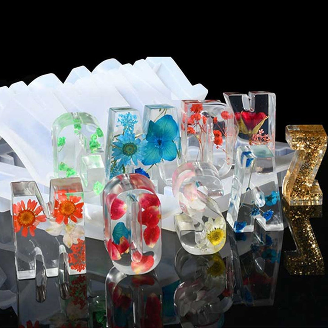 26 English Letters Silicone Mold-large Alphabet Letters Mold-a-z Letter ...