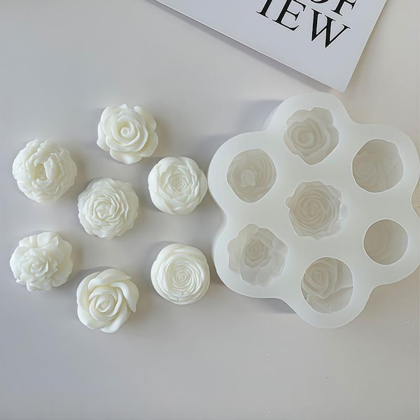 Silicon Roses Mold - Etsy