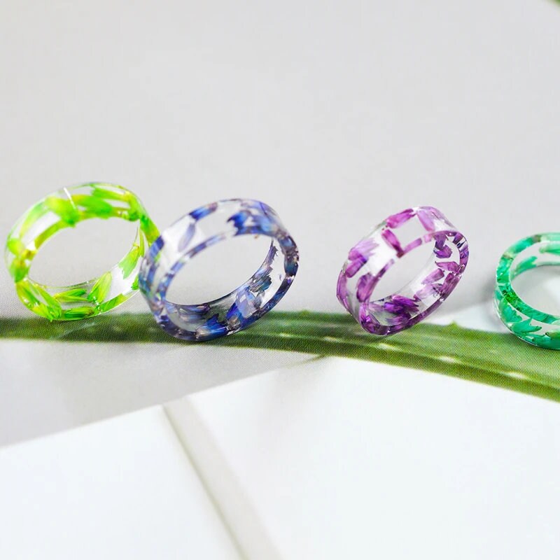 Flat Ring Silicone Mold-circular Ring Resin Mold-ring Jewelry Making ...