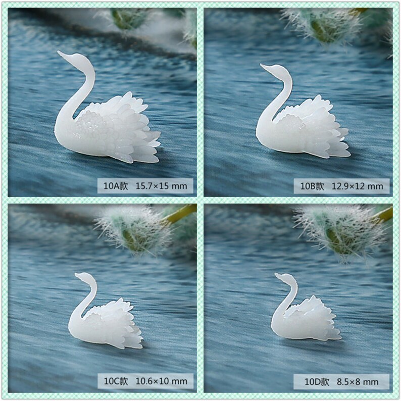 3D Swan Filler Model-swan Model for Silicone Mold-epoxy Resin - Etsy