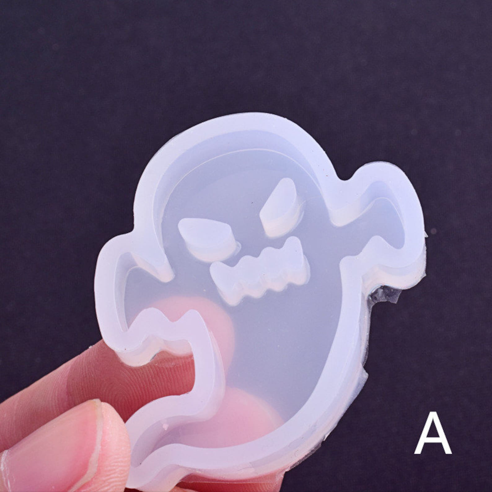 Devil Ghost Silicone Mold-halloween Ghost Resin Mold-cute Elf - Etsy