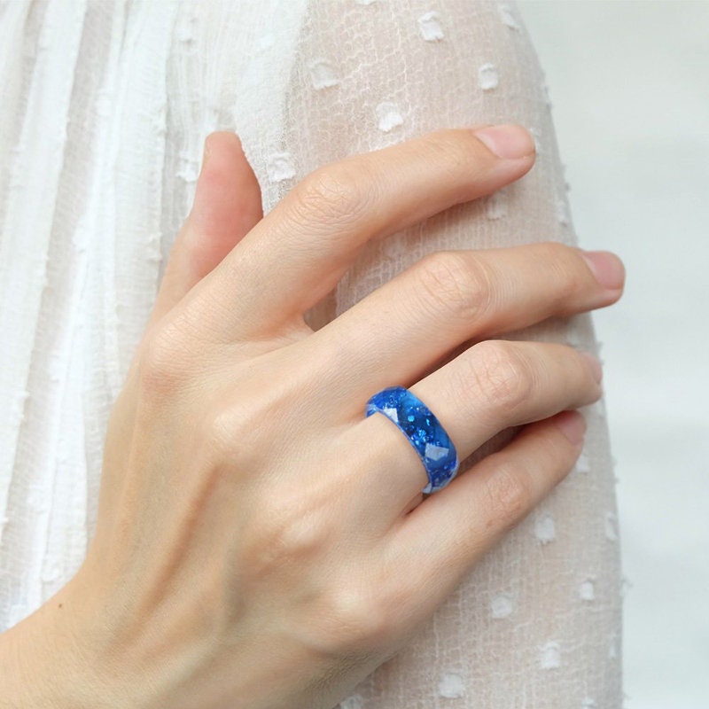 Diamond Shaped Ring Mold-simple Ring Resin Mold-silicone Ring - Etsy