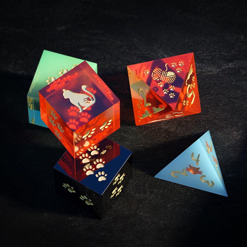 Dice Mold With Art - Etsy