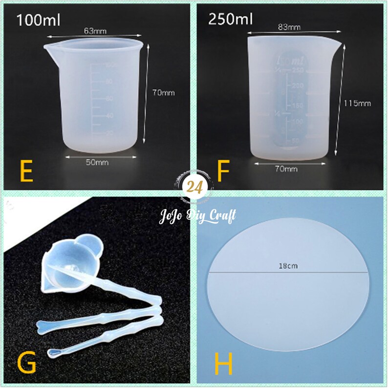 Silicone Measuring Cup Mold-Circular Silicone Gasket for | Etsy