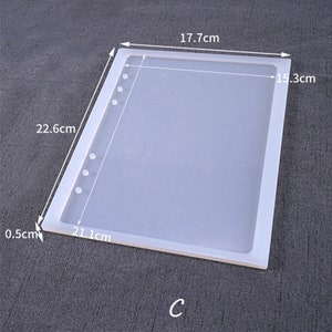 A5 A6 A7 Notebook Cover Mold-notebook Cover Silicone - Etsy
