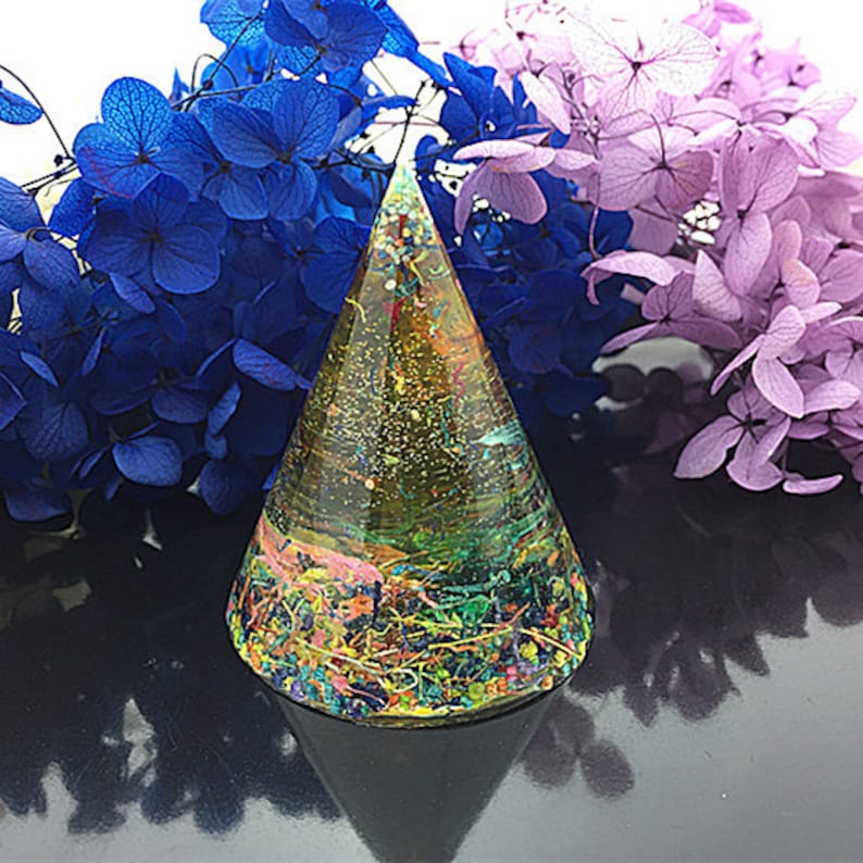 Cone Pyramid Silicone Mold-triangular Pyramid Mold-circular | Etsy