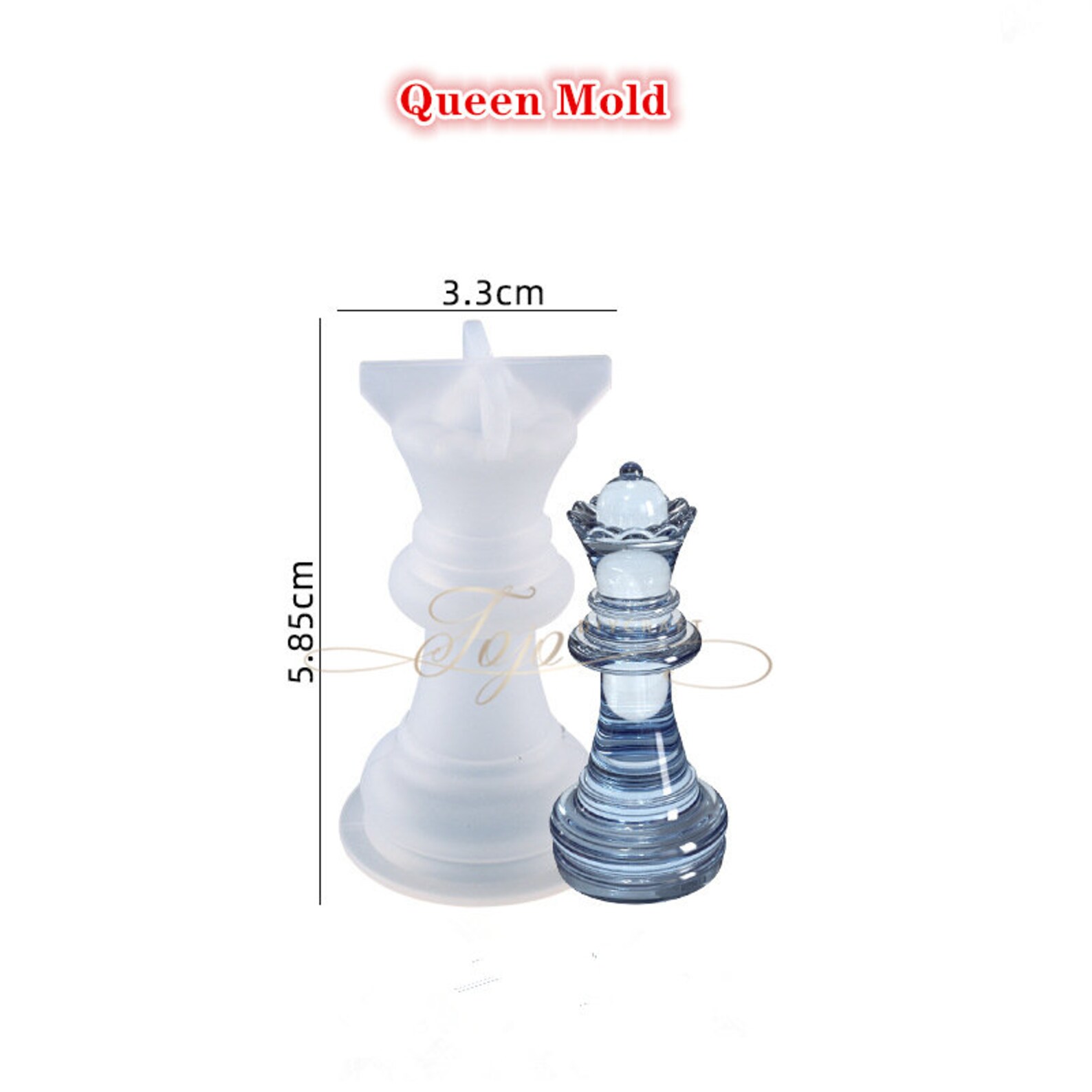 Chess Resin Mold-International Chess Mold-3D Chess Pieces | Etsy