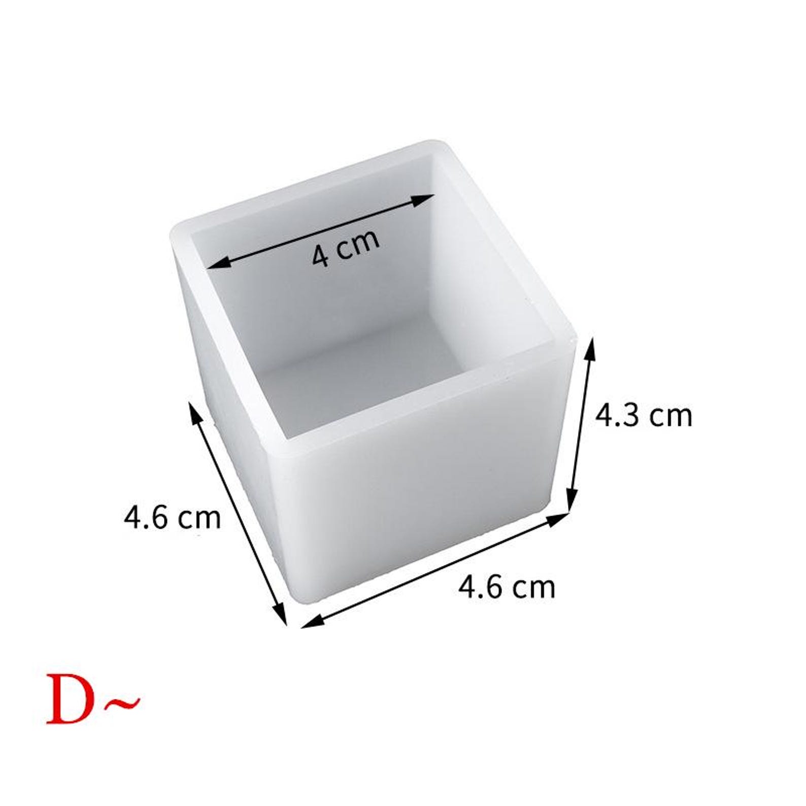Cube Silicone Mold-cube Resin Mold-square Resin Mold-diy Micro ...