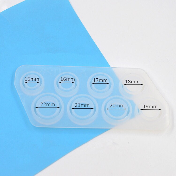 Flat Ring Silicone Mold-circular Ring Resin Mold-ring Jewelry Making ...