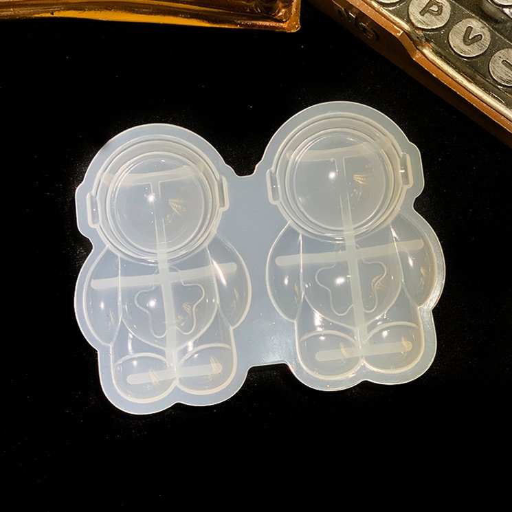 Cartoon Astronaut Silicone Mold-space Astronaut Mold-astronaut Resin ...