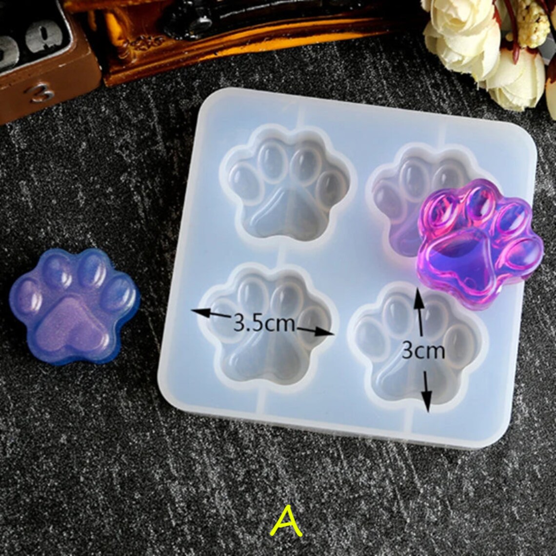 Cat Claw Silicone Mold-cat Paw Mold-animal Paw Print Resin - Etsy