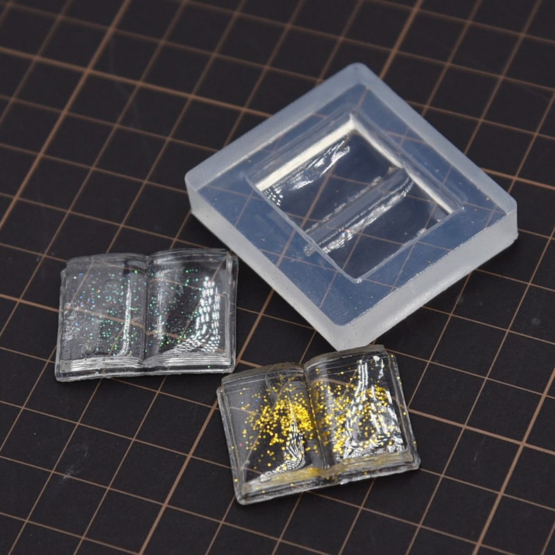 Resin Small Book Mold - Etsy