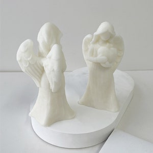 Angel Girl Silicone Mold-bouquet Angel Candle Mold-goddess Candle Mold ...