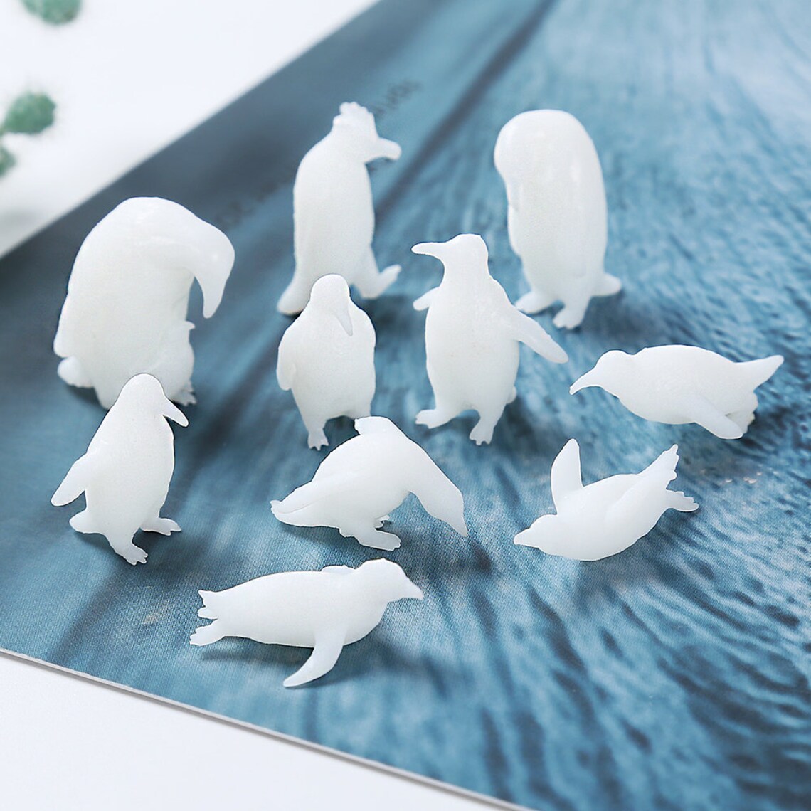 3D Penguin Filler Model-penguin Model for Silicone Mold-epoxy - Etsy