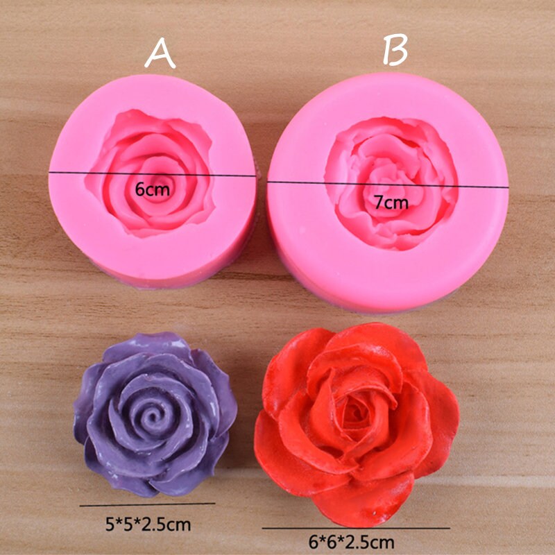 Beautiful Rose Silicone Mold-rose Flower Resin Mold-rose - Etsy