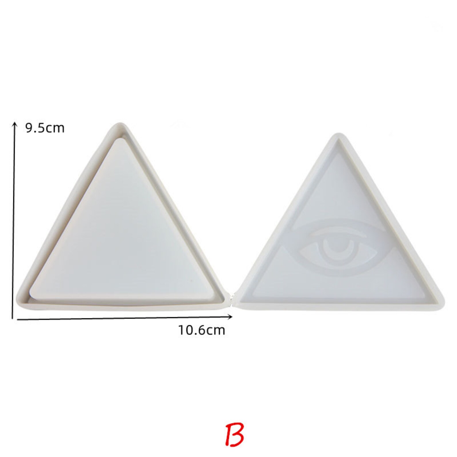 Evil Eye Box Silicone Mold-storage Box Resin Mold-triangle Eye | Etsy