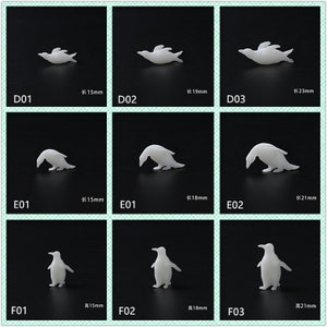 3D Penguin Filler Model-penguin Model for Silicone Mold-epoxy - Etsy
