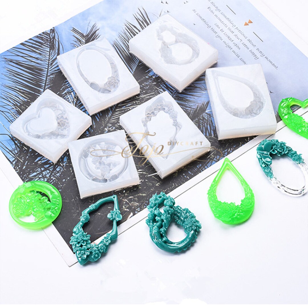 Simulation Jade Silicone Mold-jade Pendant Resin Mold-green Jade ...