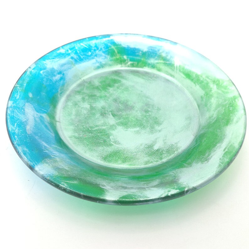 Geometric Storage Plate Dish Resin Mold-oval Round Flat Plate - Etsy