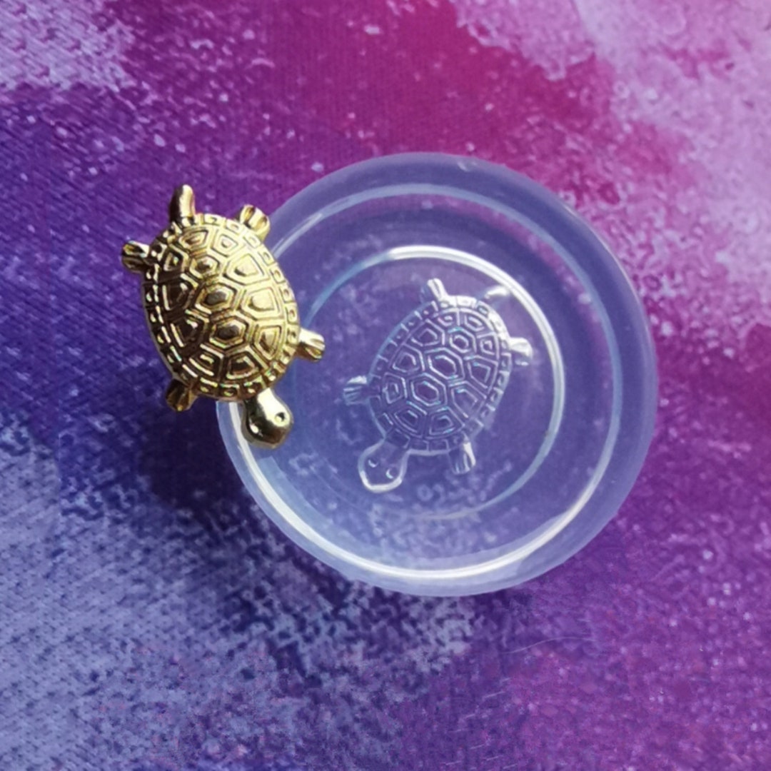 Cute Money Turtle Resin Mold-animal Tortoise Mold-transparent Silicone ...