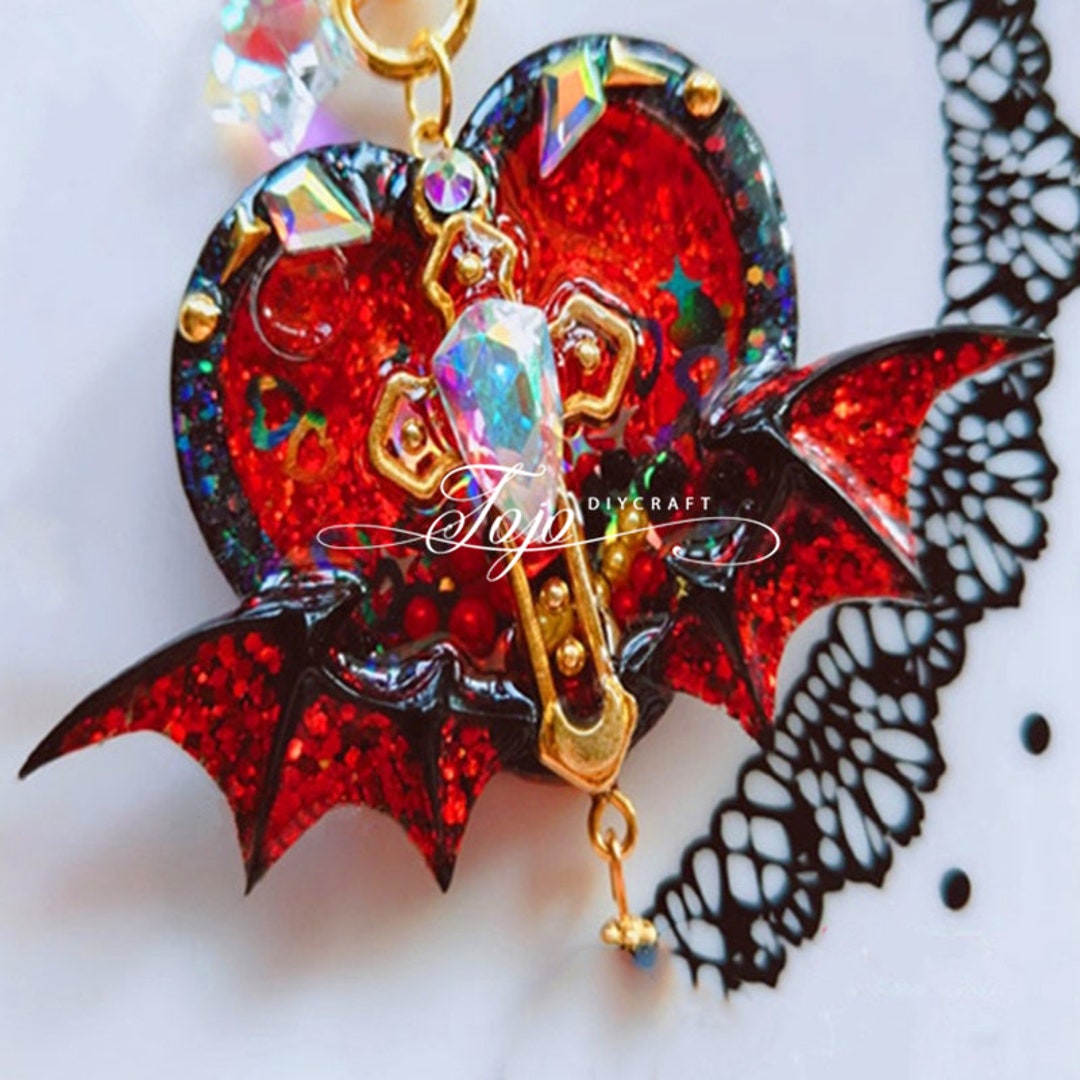 Devil Wings Silicone Mold-halloween Demon Wings Resin - Etsy