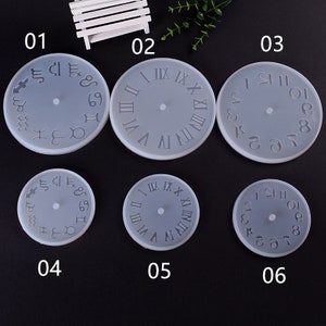 12 Constellation Clock Dial Resin Mold-roman Numeral Clock Watch Mold ...