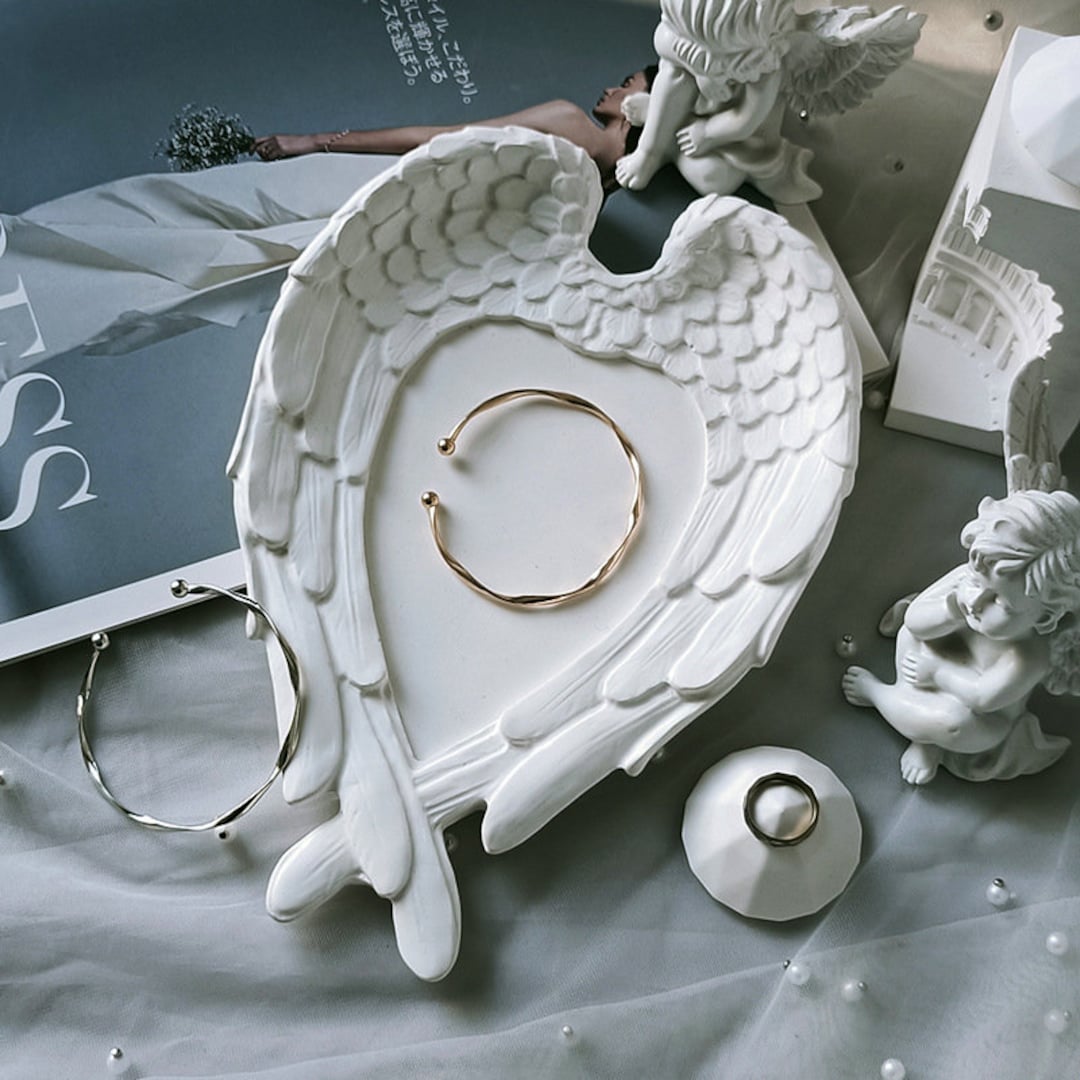 Angel Wings Tray Silicone Mold-large Wings Tray Resin Mold-jewelry ...