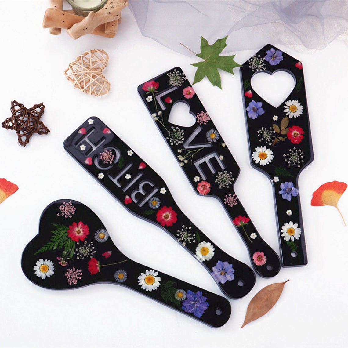Paddles Resin Silicone Mold-paddles Spanking Mold-love Paddle Resin ...