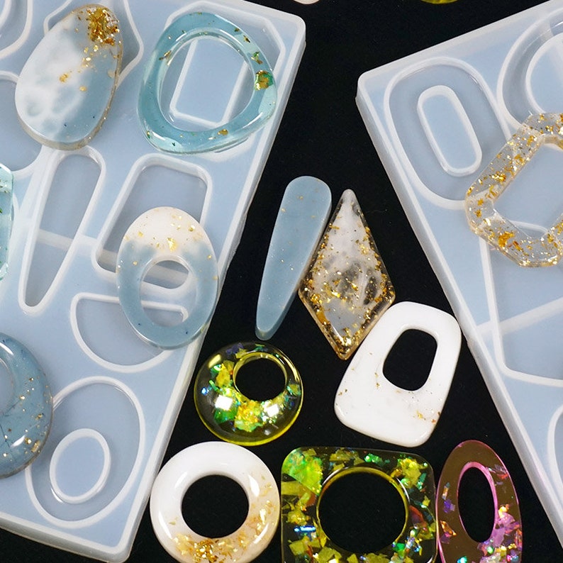 Geometric Irregular Jewelry Silicone Mold-traditional Six - Etsy