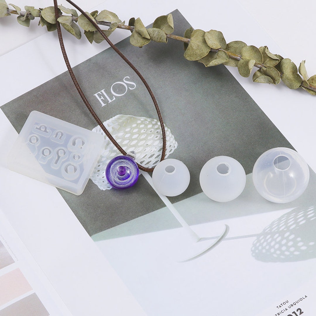 3D Spherical Silicone Mold-planet Ball Mold-round Ball Mold-gemstone ...